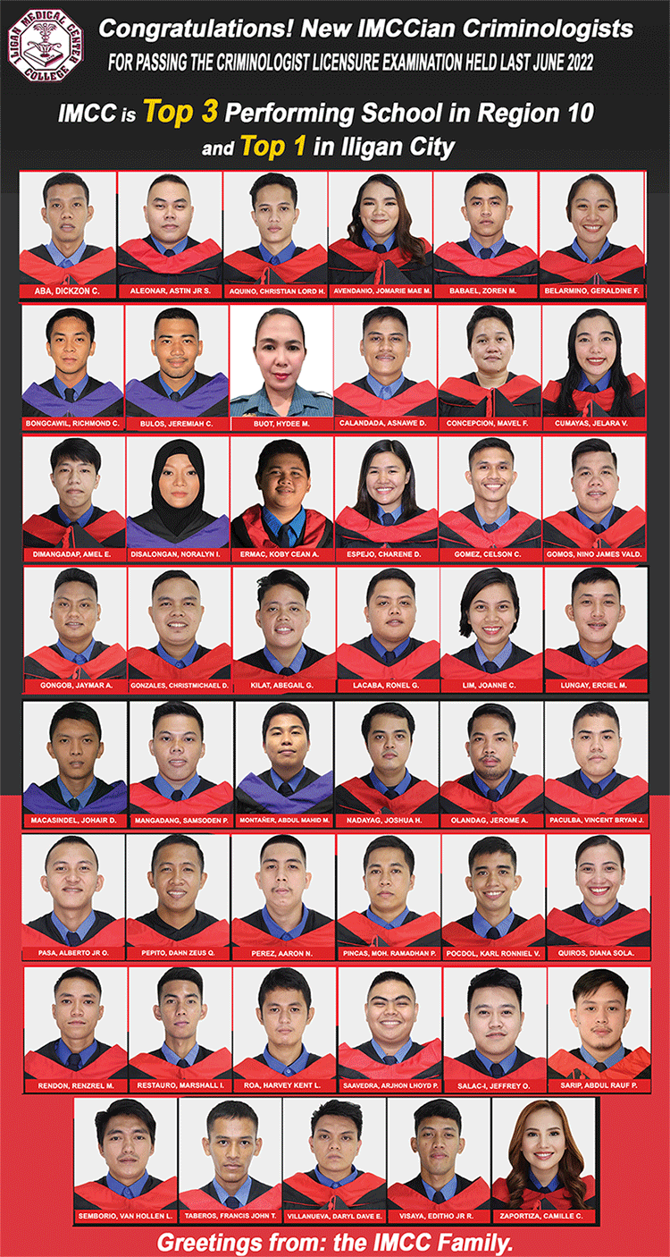 Home - Iligan Medical Center College